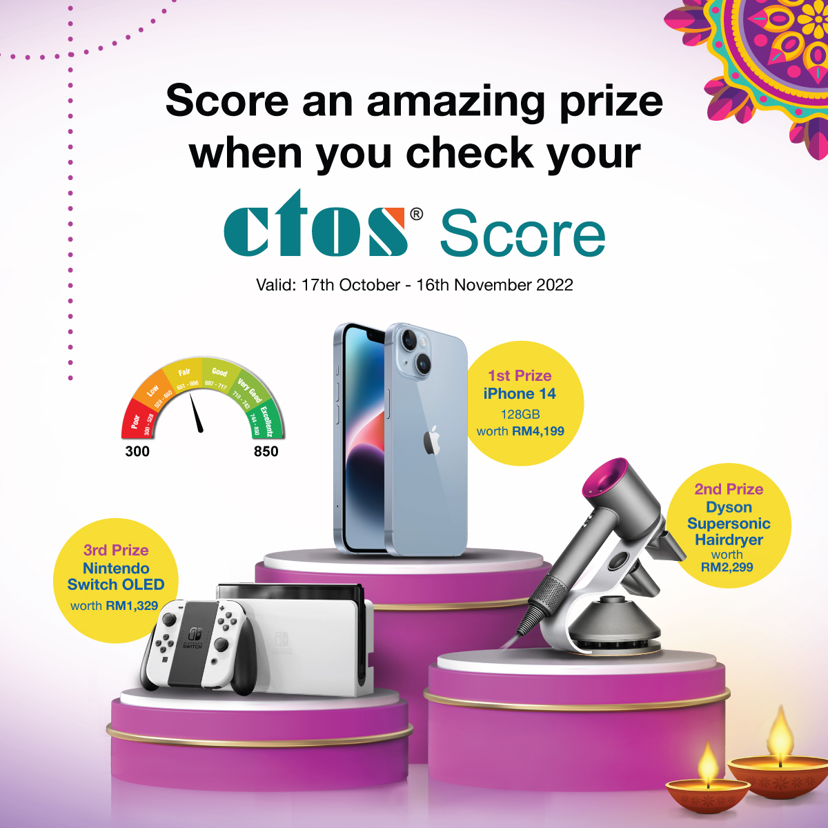 Deepavali Light Up with CTOS Contest - CTOS - Malaysia's Leading Credit ...