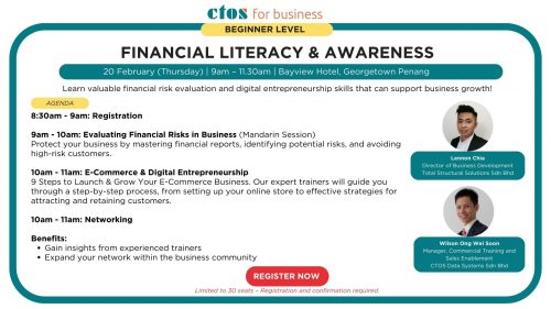 Financial Literacy & Awareness Penang - CTOS - Malaysia's Leading ...